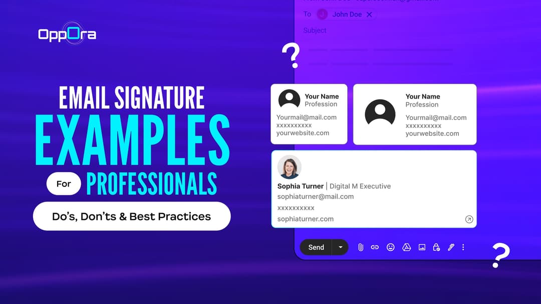 Email Signature Examples for Professionals: Do’s & Don’ts